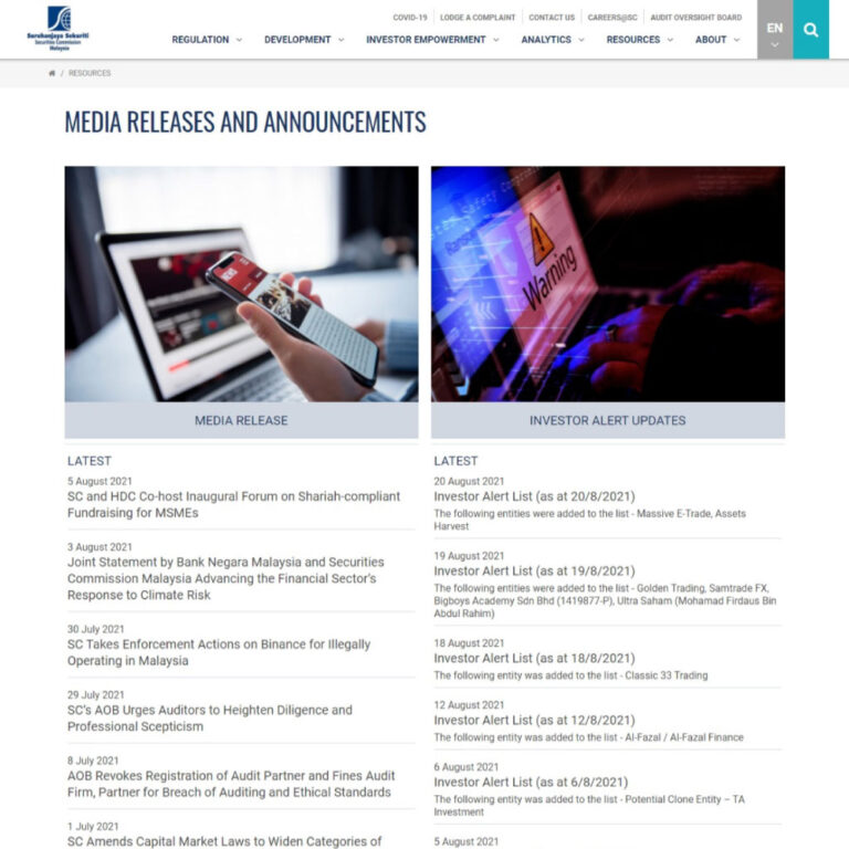 Investor Alert – SIDREC